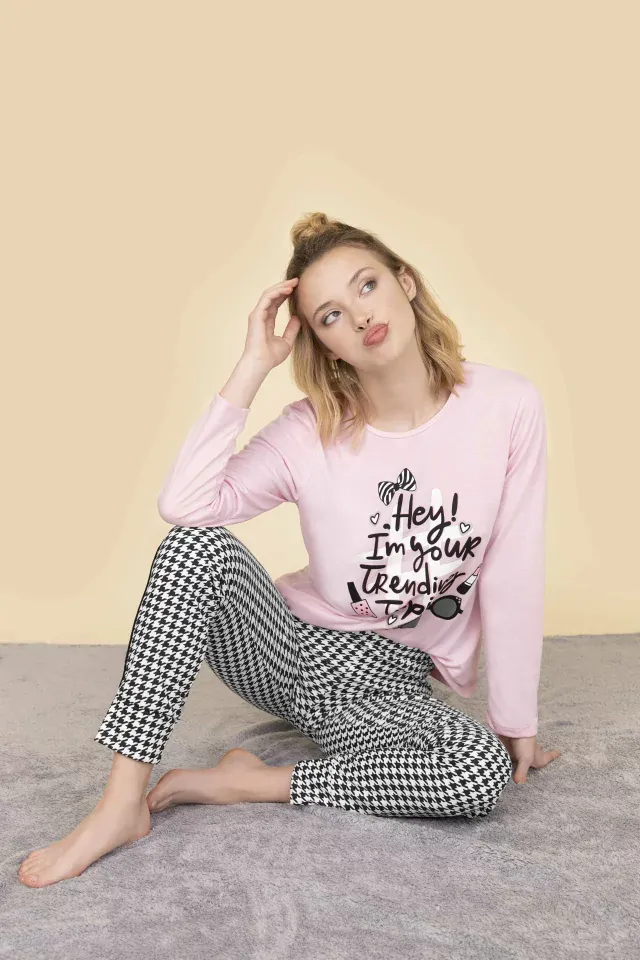 11661 SO PINK - PIJAMA SO TRENDING. TALLES: S AL XL. COLOR: ROSA ...
