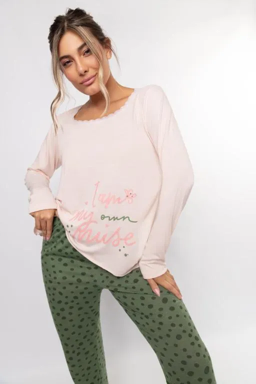 11703 SO PINK - PIJAMA SO INSPIRED. TALLES: S AL XL. COLORES: AZUL ...
